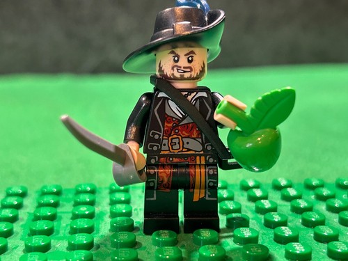 LEGO PIRATES OF THE CARIBBEAN HECTOR BARBOSSA MINIFIGURE FROM SET 4181 ...