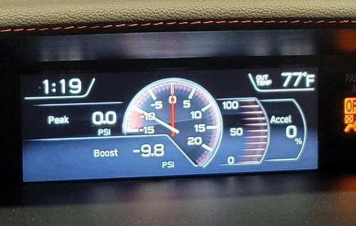 2018-2021 Subaru WRX Information GPS TV Upper Dash Mounted Display ...
