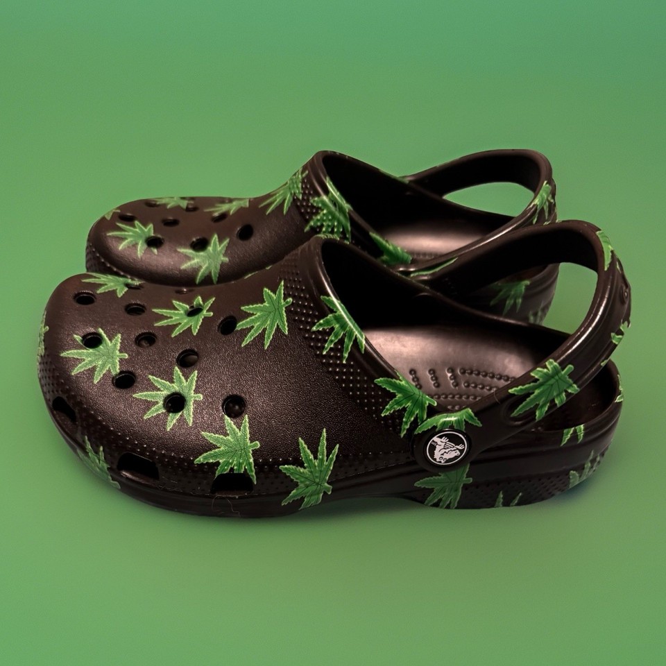 Crocs Classic Hemp Leaf Clog Men’s Size 5 Women’s Size 7 NWOB | eBay