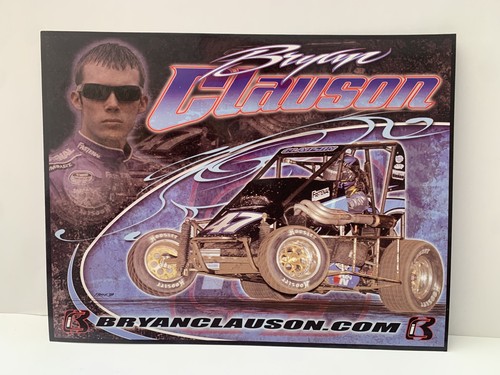 Bryan Clauson Midget Racing Handout / Postcard | eBay