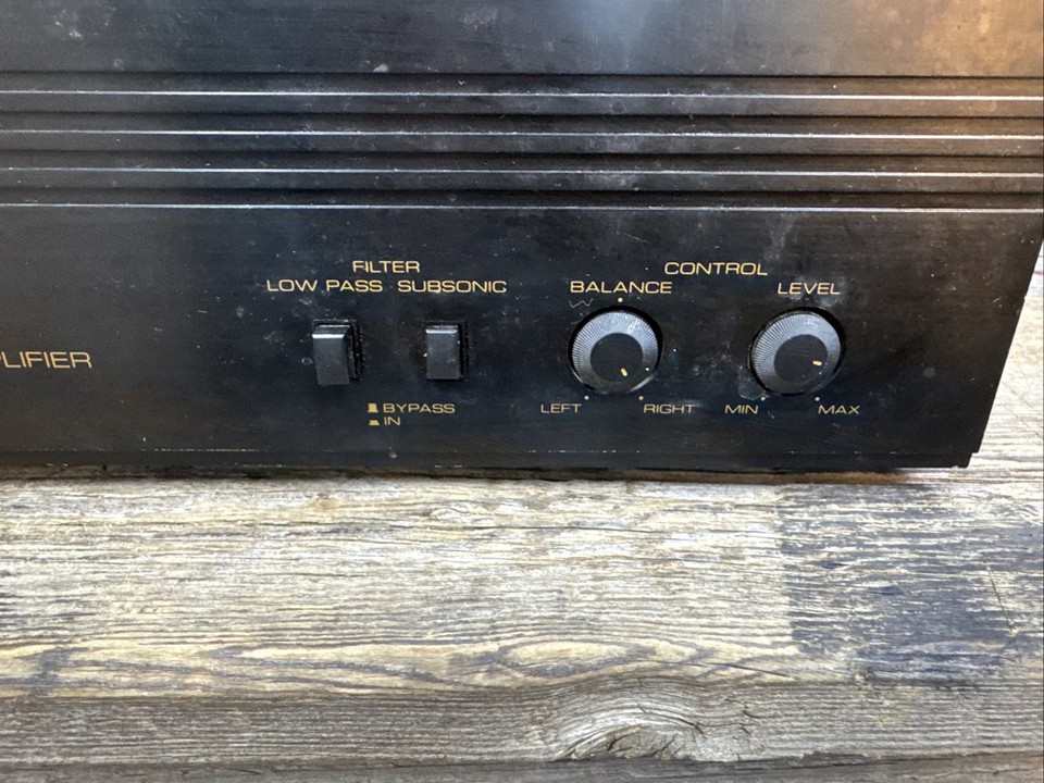 DBX MPA 150 Split Spectrum Mono Subwoofer Amplifier – Vintage Low ...