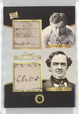 2024 The Bar Pieces of Past 1800s Edition Relics Harry Houdini PT ...