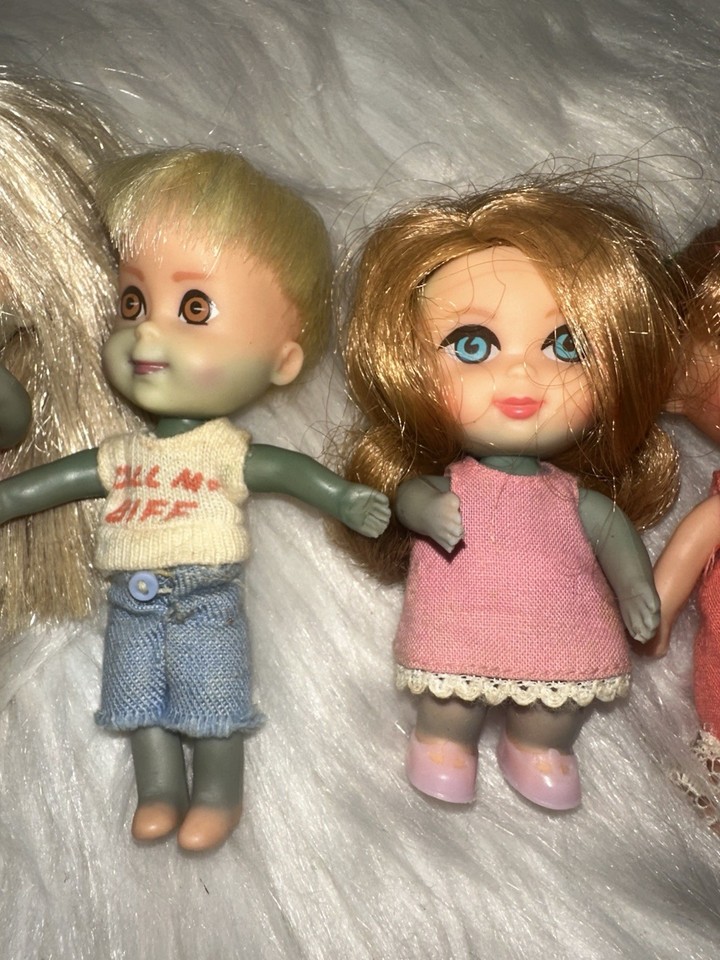 Lot Of 5 Vintage 1960s Mattel Liddle Kiddle Dolls TLC | eBay