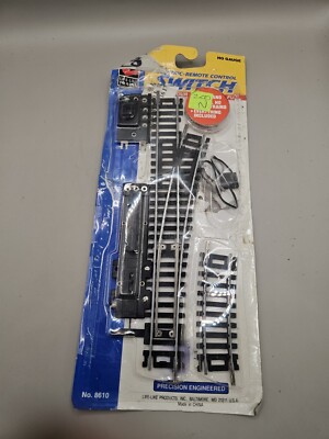 Life-Like Electric Remote Control Train HO Scale Switches Right Track ...