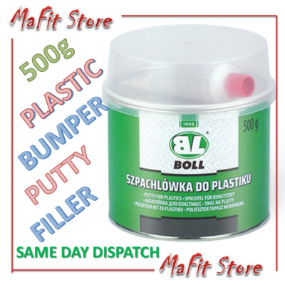 Putty BUMPER FIX Kit Putty Plastic 500g Trim Car Van Body Repair Filler ...