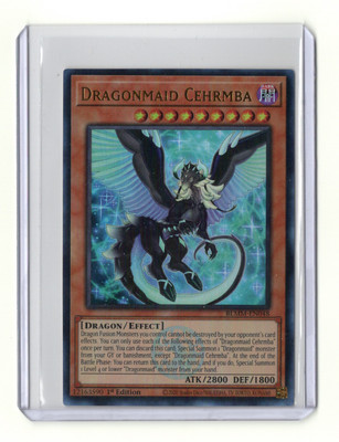 Dragonmaid Cehrmba BLMM-EN048 - Emblazoned Ultra Rare - In Hand | eBay