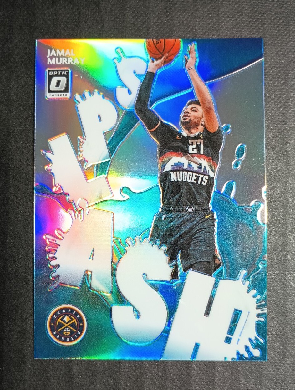 2020-21 Panini Donruss Optic Splash Silver Prizm Jamal Murray #2 Denver ...