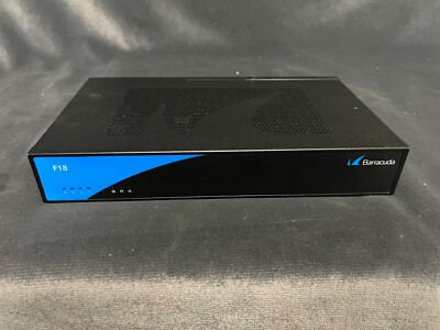 Barracuda NextGen Firewall F18 BNGF18a BNHW025 - No adapter, unit boots ...