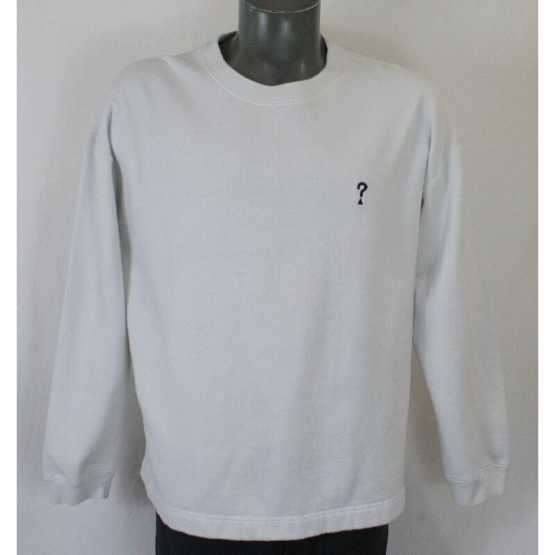 Vintage 80s Guess ? Question Mark Logo White & Black … - Gem