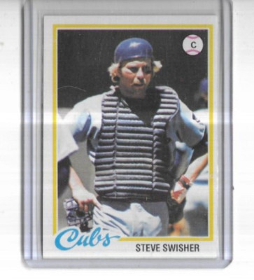 1978 Topps #252 Steve Swisher Chicago Cubs | eBay