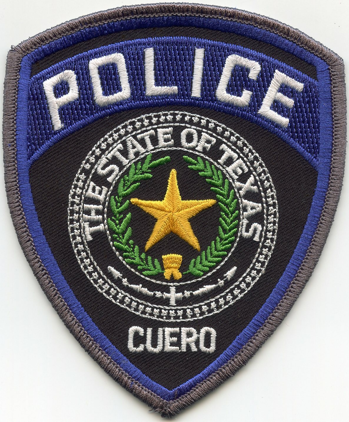 CUERO TEXAS TX POLICE PATCH | eBay
