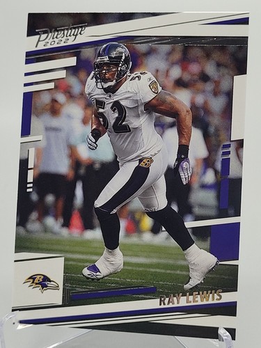 2022 PANINI PRESTIGE RAY LEWIS BASE FOOTBALL CARD BALTIMORE RAVENS NFL ...