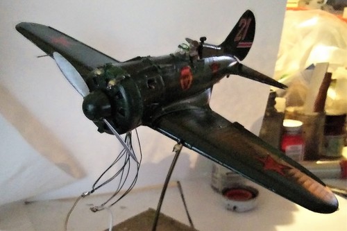 ICM 48091 Lagg-3 Series 1 WWII Soviet Fighter 1/48 Airplane Toy Model ...