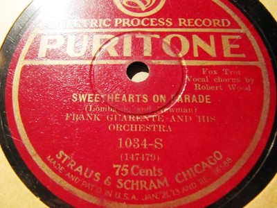 1927 FRANK GUARENTE Orch SWEETHEARTS ON PARADE Harmonians MY ANNAPOLIS ...