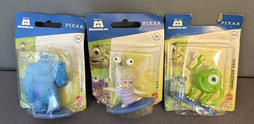 Disney Pixar Monsters Inc MATTEL Action Figure Cake Toppers Lot of 3 ...