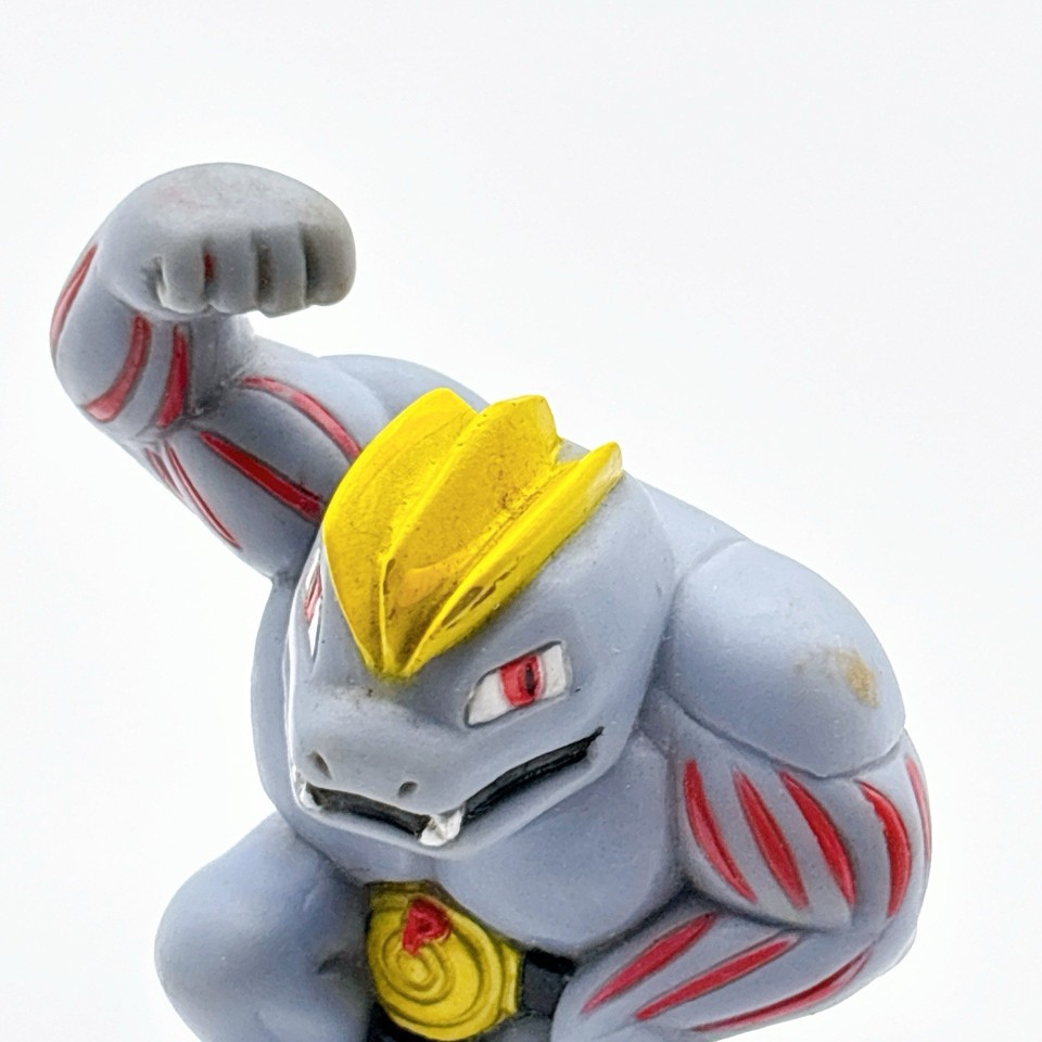 Pokemon Machoke Soft Vinyl Mini Figure Japan Nintendo Exclusive Anime ...