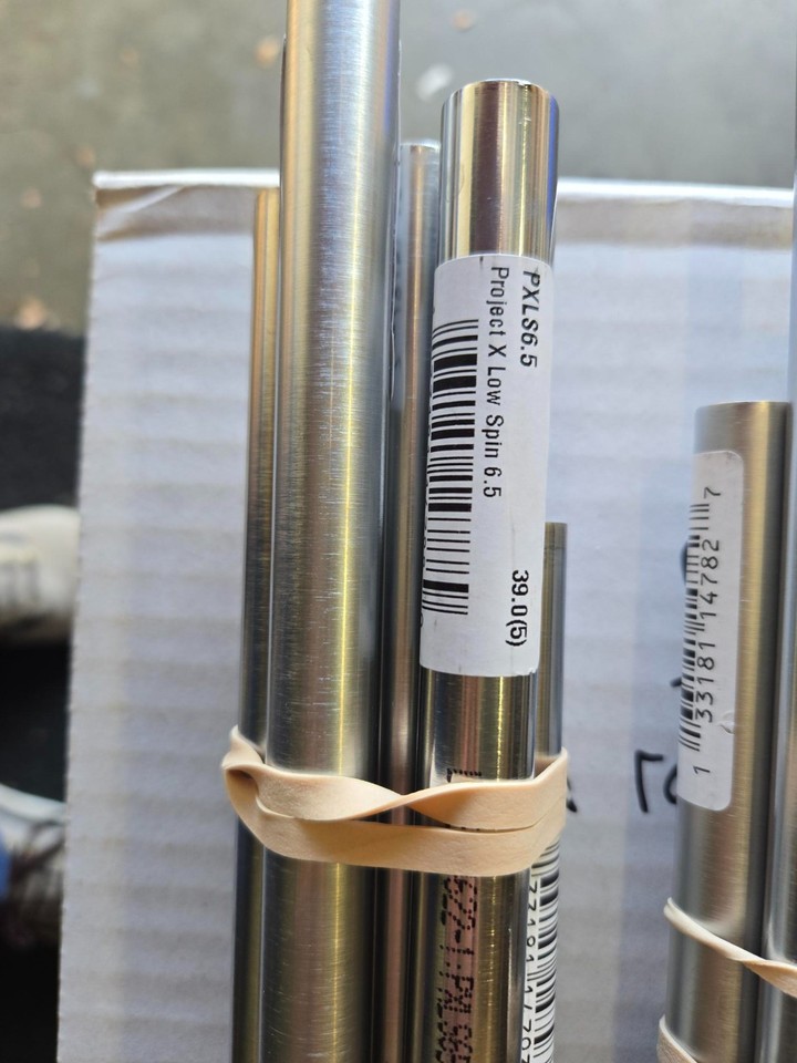 New Rifle Project X LS Set 4-PW (7) 6.5 X flex 125g .355 Taper tip ...