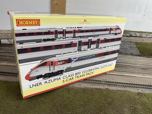 Hornby R3762 LNER Class 800 Azuma DCC Fitted 5-Car Pack Celebrating ...