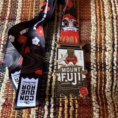 The Conqueror Mount Fuji Virtual Challenge Medal | eBay