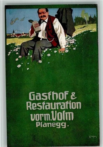13715964 - 8000 Muenchen sign. Carl Moos Gasthof & Restauration vorm ...