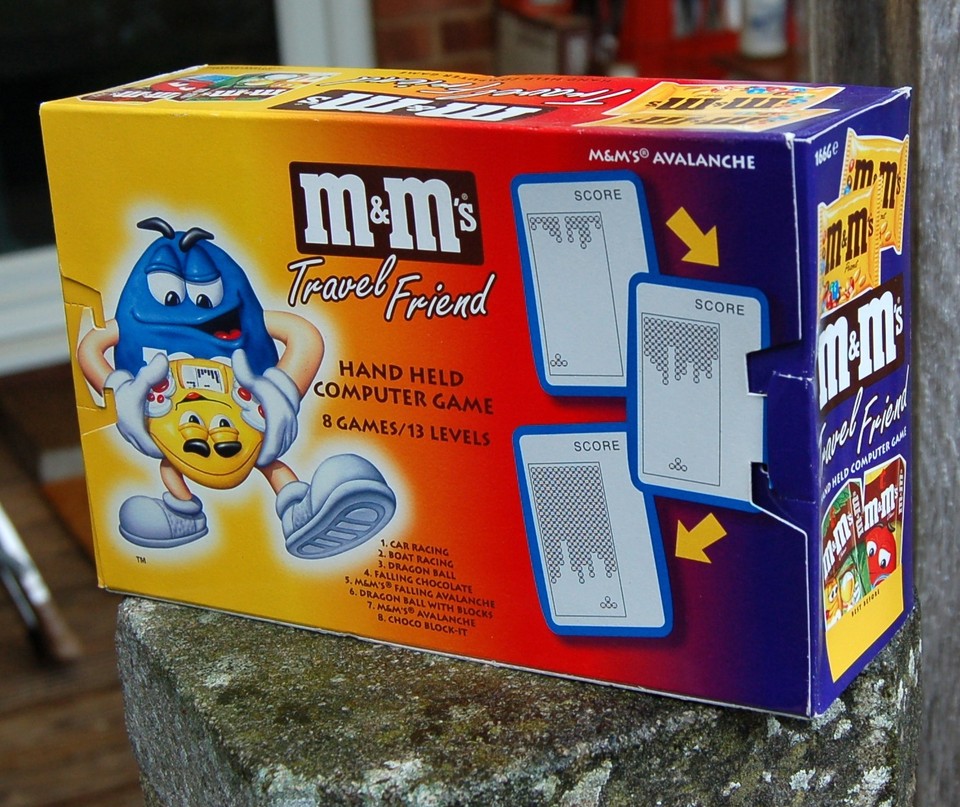 old Mars Chocolate M& M travel game in box | eBay UK