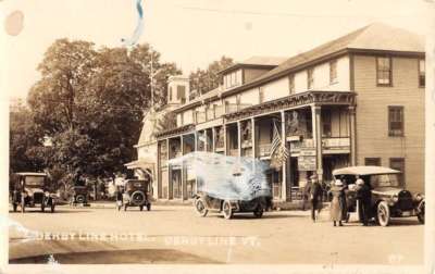 Derby Line Vermont Hotel Real Photo Antique Postcard K88273 | eBay