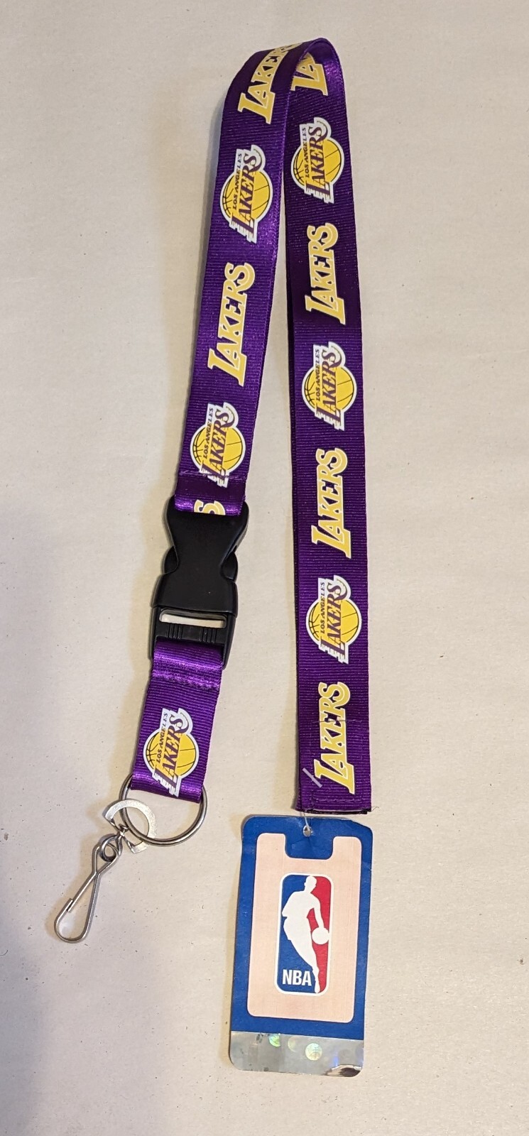 LOS ANGELES LAKERS LANYARD -NBA - UNISEX - FREE SHIPPING! | eBay
