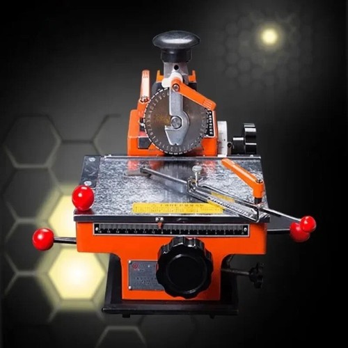 Metal Engraver Manual Metal Marking Machine for CAR NAME PLATE Vin ...