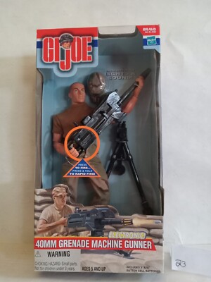 G.I. Joe 40MM Grenade Machine Gunner | eBay