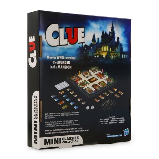 Clue Mini Classics Collection hasbro® Ages 8+ 3-6 players | eBay
