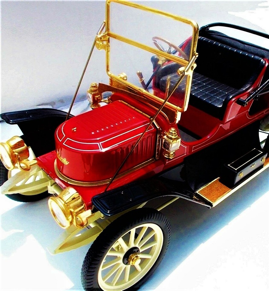 Tin Lizzy 1910 Ford Classic Vintage Toy TIN Metal Body Custom Model Car ...