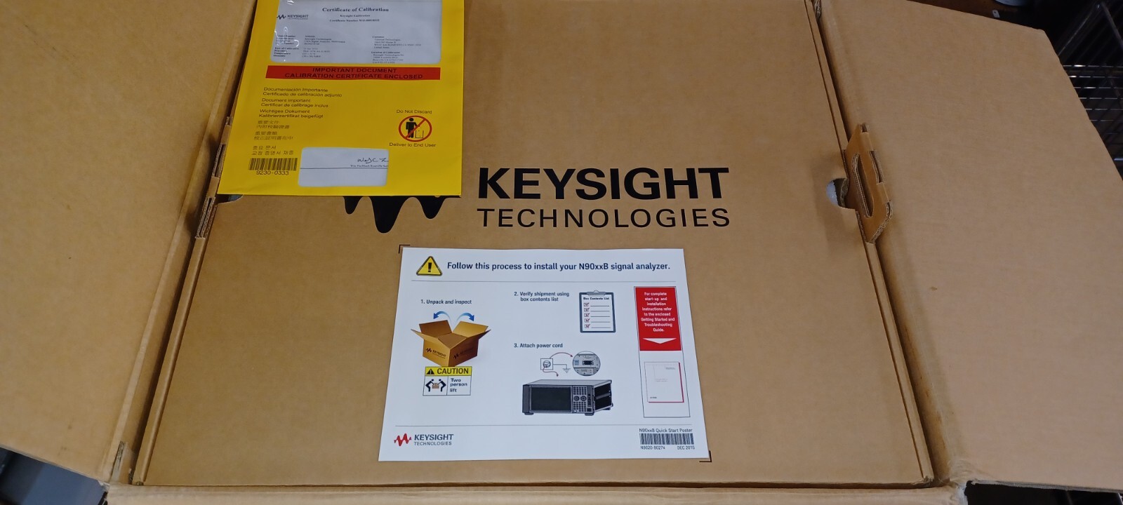 Keysight N9000B CXA Multi-Touch 9kHz to 26.5GHz Signal Analyzer for ...
