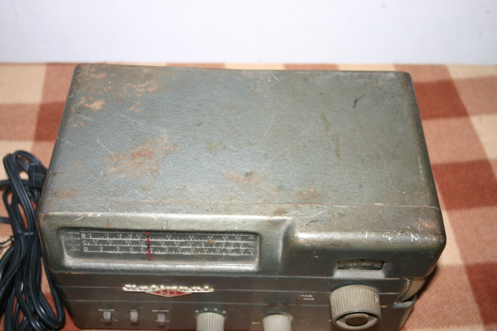 Vintage National SW-54 Shortwave Ham Tube Radio Receiver for Parts or ...