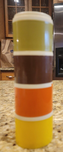 Vintage Tupperware Stackable Spice Shakers - Harvest Colors #1308 Set ...