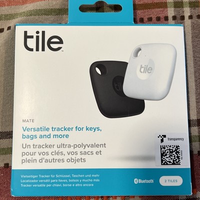 Tile 2 Pack Mate Tracker Whit And Black | eBay