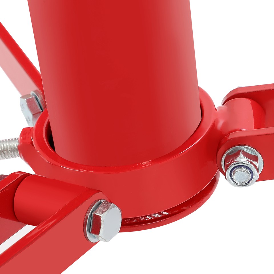 V-Head Jack Stand 28"-52" Folding Pipe Stand 2500 lbs Steel Stability ...