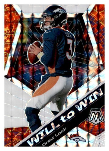 2020 Panini Mosaic Will to Win Mosaic Drew Lock WW17 | eBay