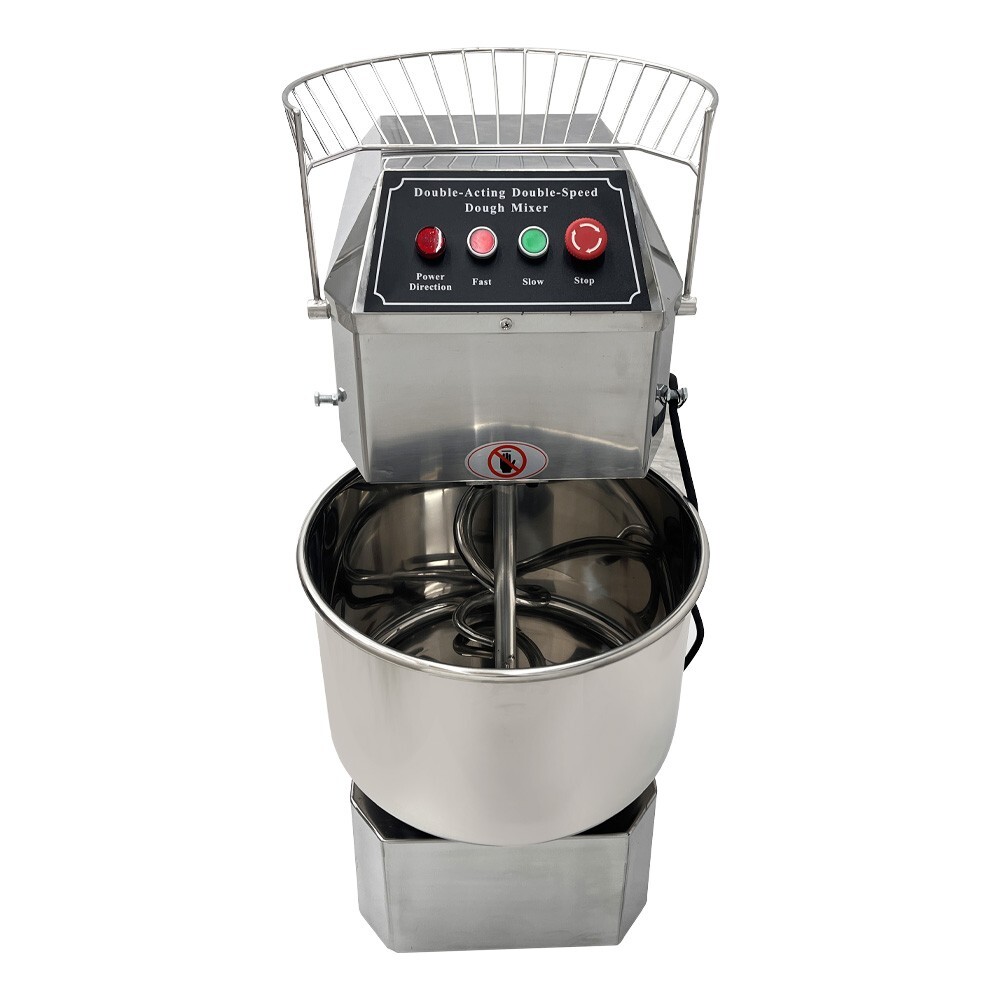 20L Commercial Pizza Dough Mixer 110V 1.5HP Powered Food Mixer 2 Action ...