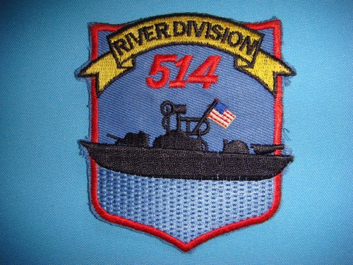 VIETNAM WAR PATCH, US NAVY RIVER DIVISION 514 | eBay