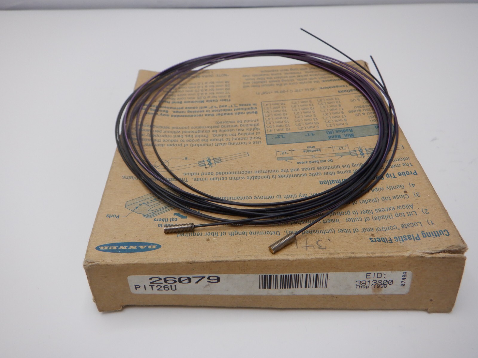 Banner PIT26U 26079 Fiber Optic Sensor new | eBay