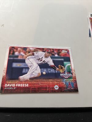 2015 Topps Opening Day David Freese #116 Los Angeles Angels | eBay