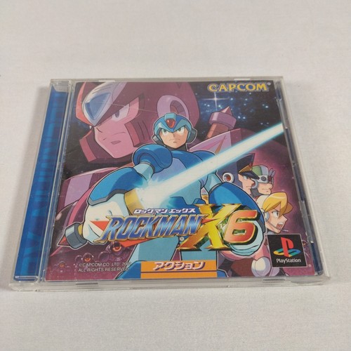Japanese Rockman X6 Playstation 1 Import Mega Man PS1 Japan NTSC-J US ...
