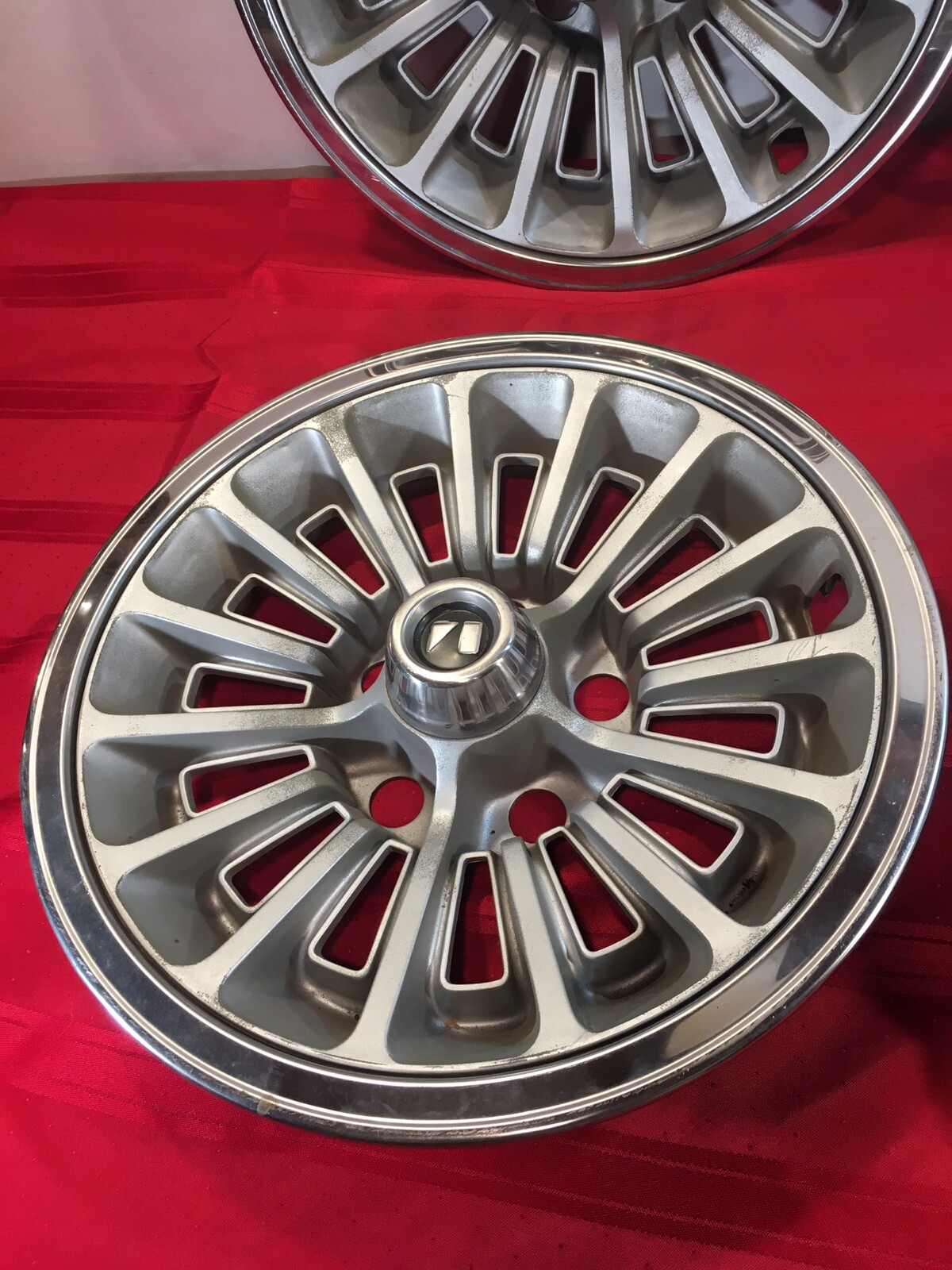 vintage AMC hubcaps set | eBay