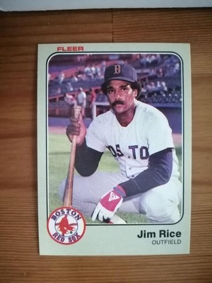 JIM RICE CARD #194 FREE SHIP 50% OFF SALE B1008R4S12P4 | eBay