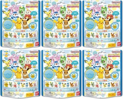 Pokemon Bath bomb Figure Collection Bandai set of 6 Scent of soap from ...