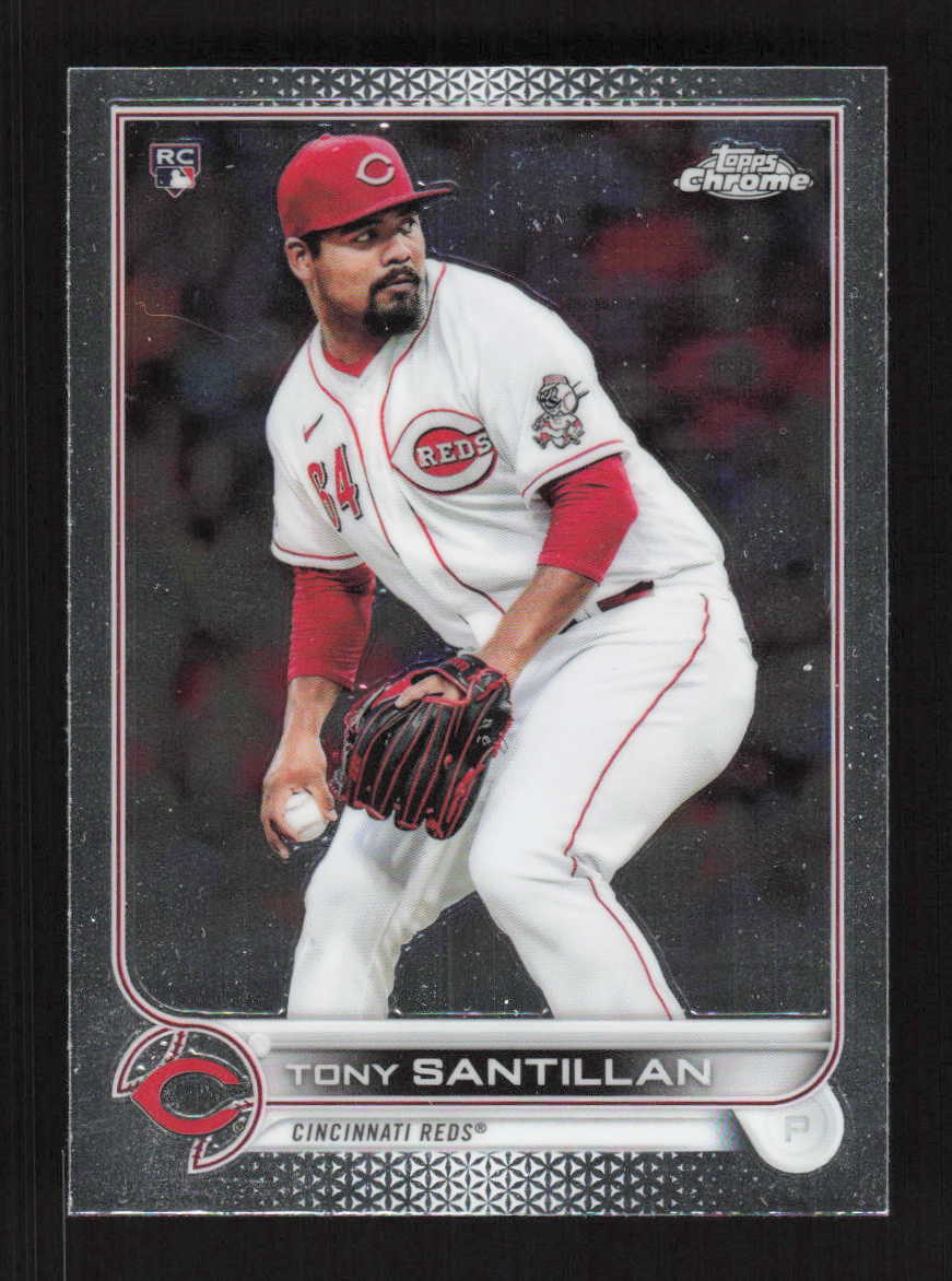 Tony Santillan RC 2022 Topps Chrome Cincinnati Reds #193 | eBay