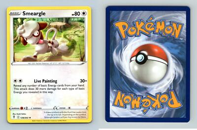 Smeargle #128/203 SWSH Evolving Skies Rare Pokemon 2021 TCG Card | eBay UK