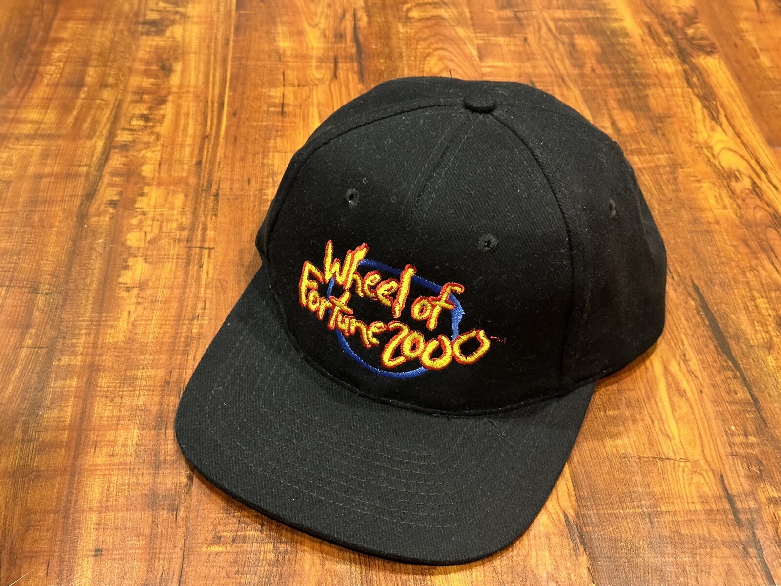 Rare Vintage Wheel of Fortune 2000 Cap Black Embroide… - Gem