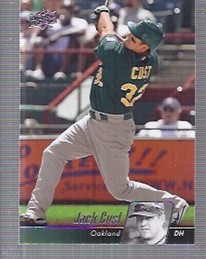 2010 Upper Deck Oakland Athletics Baseball Card #357 Jack Cust | eBay