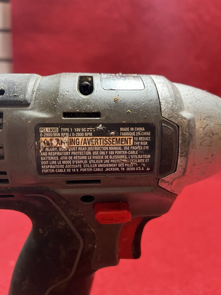 Porter Cable PCL180ID 18V Impact Driver 1/4" READ AD | eBay